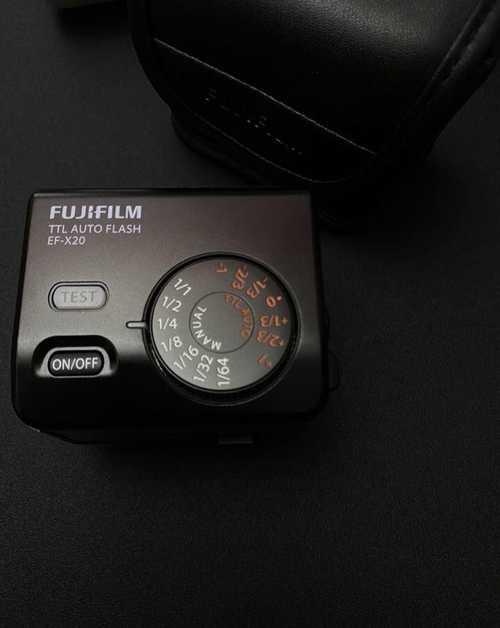 Фотовспышка Fujifilm EF-X20 + акк. Ni-MH