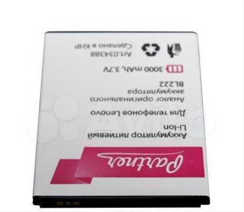 Акб partner для lenovo BL222 S668T 3000mAh