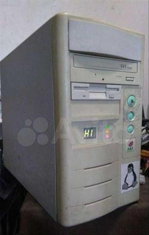 Ретро-комп винтажный Pentium-mmx рабочий