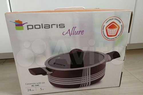 Новая кастрюля Polaris Allure 5 л и сковорода