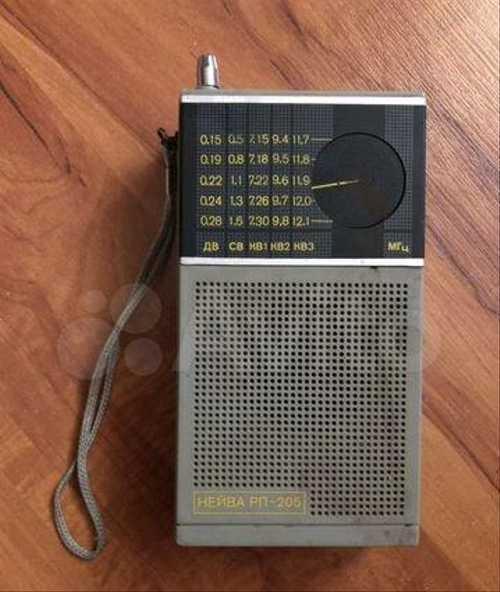 Радиоприемник Нейва рп-205