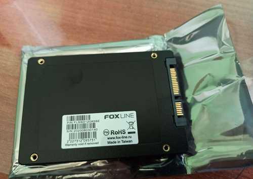 SSD Foxline 120 Гб новый на гарантии