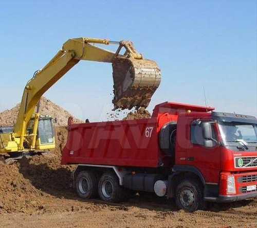 Песок, щебень, скальник, самосвал, пгс