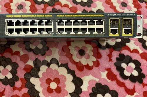 Коммутатор cisco catalist 2960 (WS-C2960-24LC-S)