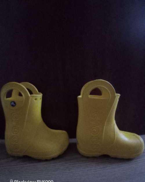 Сапоги Crocs материал эва