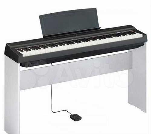 Цифровое фортепьяно Yamaha P-125B + Стойка L-125B