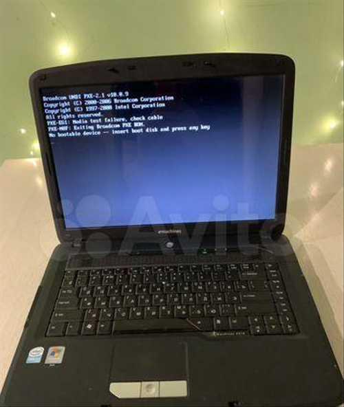 Ноутбук Acer eMachines e510