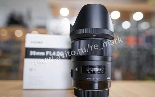 Sigma AF 35mm f/1.4 DG HSM Art Canon