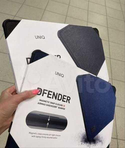 Чехол Uniq DFender Sleeve для Macbook Pro 15 black