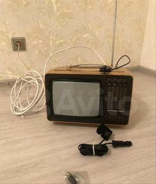 Телевизор переносной электроника СССР