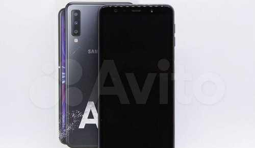 Телефон Samsung A750F/DS Galaxy A7 64Gb (2018) Bla