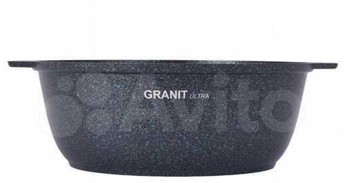 Кастрюля-жаровня 4л кукмара "Granit ultra" (blue)