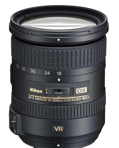 Nikon 18-200mm vr ii новый