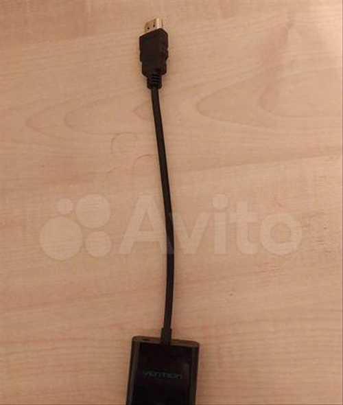 Переходник hdmi vga + audio