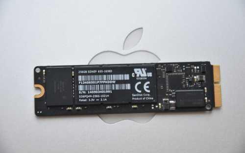 Apple SSD 256 гб original health 94 проц. 2013-19
