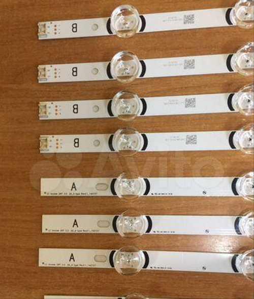 DRT3.0 39inch TV Backlight 1set 8Pieces(4A+4B)