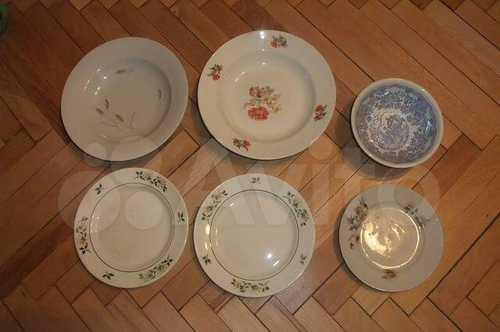 Фарфор разный тарелки 20 век, начиная от 1925 года