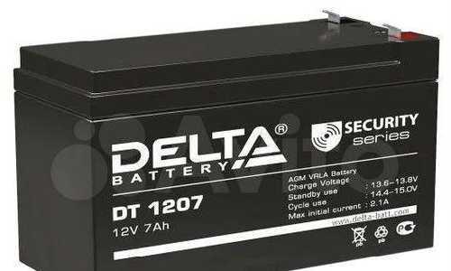 Delta battery dt 1207