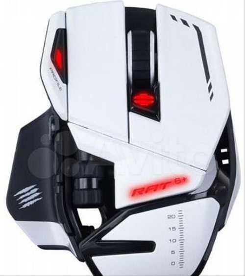 Игровая мышь Mad Catz R.A.T. 6+ (White)