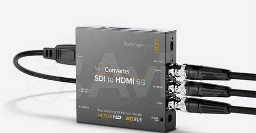 Blackmagic Mini Converter - hdmi to SDI 6G