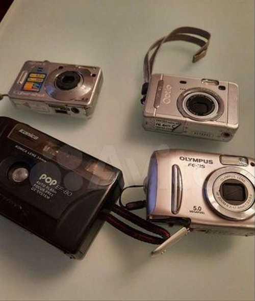Компактный фотоаппараты Sony, Pentax, Olympus,Koni