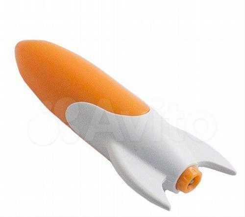 Ручка "Ракета с подсветкой N 2", цвет: оранжевый