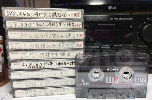 Аудиокассеты Sony HF120 (High Fidelity)
