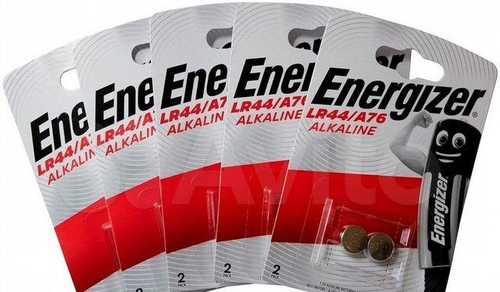 Батарейка Energizer LR44 Alkaline 10шт