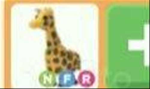 Нфр Жираф Адопт ми/ Adopt me NFR Girrafe компьютер