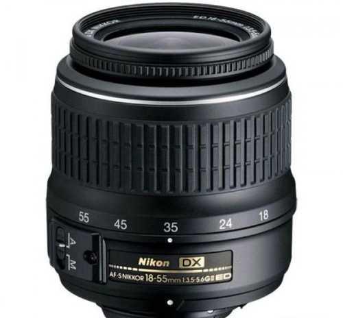 Объектив Nikon 18-55mm f/ 3.5-5.6G ED ll AF-S DX