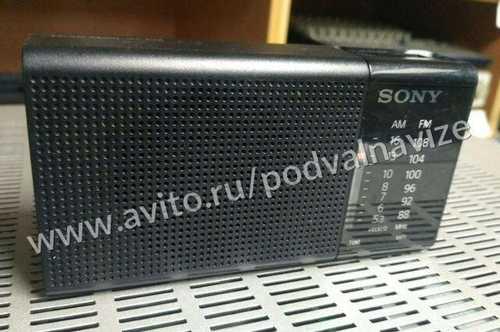 Карманный радиоприемник Sony ICF-P36