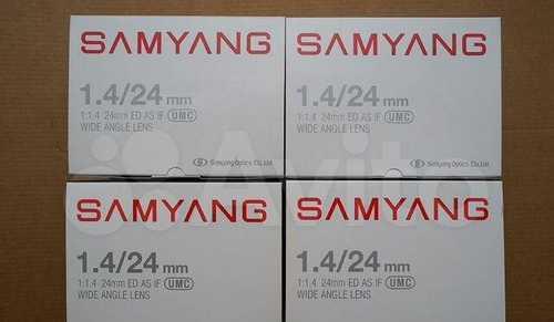 Samyang 24mm 1.4 Pentax (Новый)