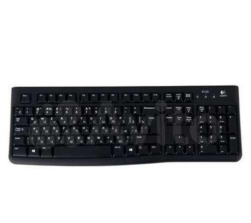 Клавиатура Logitech Keyboard K120 Black USB