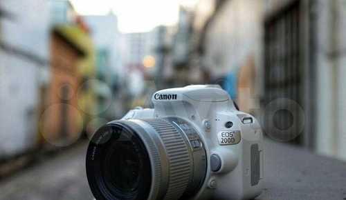 Аренда прокат фотоаппарата Canon 200D