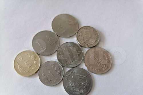 Монеты Индии, Ирландии, Исландии, Италии
