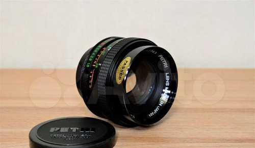 Petri 55 mm f/ 1.8 C.C Auto М42 в отличном сост