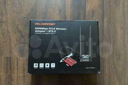 Wi-Fi 6 + Bluetooth 5 адаптер Comfast CF-AX200