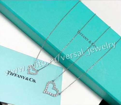 Серебряный Кулон сердце Tiffany&Co