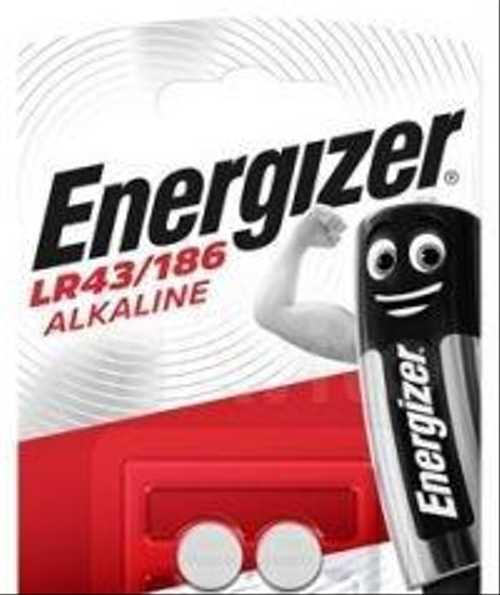 Батарейка Energizer Alkaline LR43, 2 шт