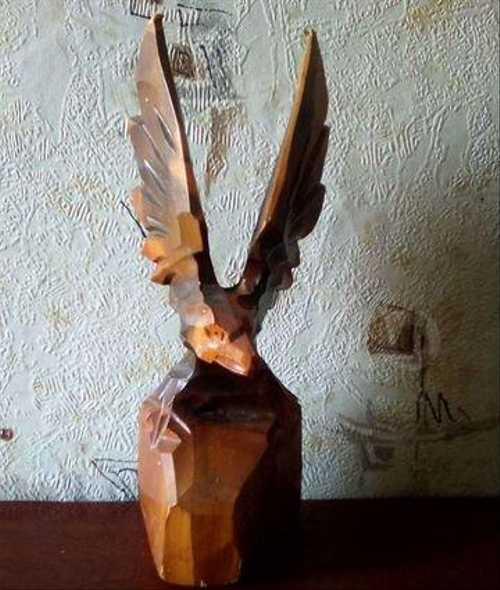 Статуэтка орёл из дерева СССР