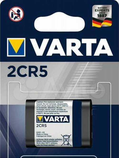 Батарея литиевая Varta 2CR5 1 шт