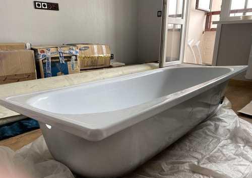 Ванна стальная White Wave Classic 170x75 с ножками