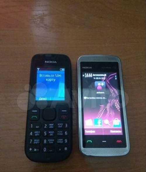 Nokia 5530 и nokia 100