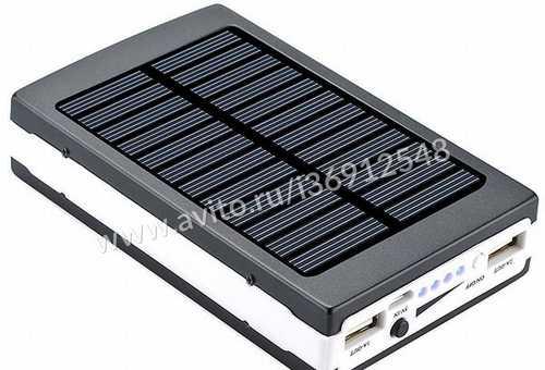 Power Bank Solar EK-1 20000 mAh солнечная батарея