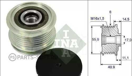 INA 535001210 Шкив генератора INA 535 0012 10