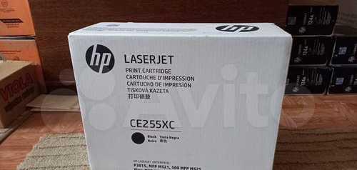 Новый оригинальный картридж HP CE255XC