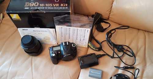 Nicon D90 18-105 VR Kit