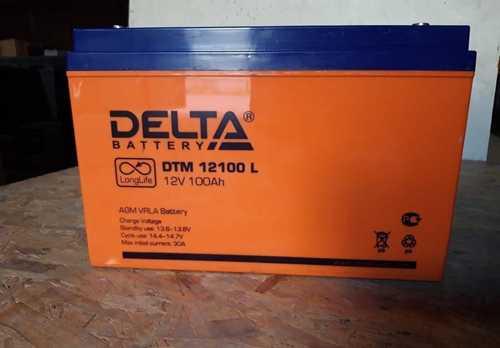 Аккумулятор агм delta DM 12100L