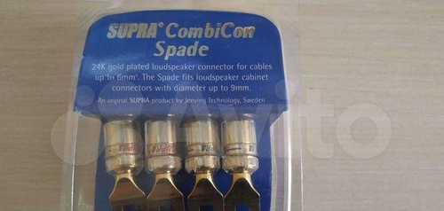 Акустические разъемы Supra combicon spade 2pr