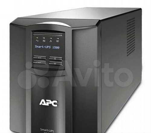 APC Smart-UPS 1500 ва, ЖК-экран, 230 В